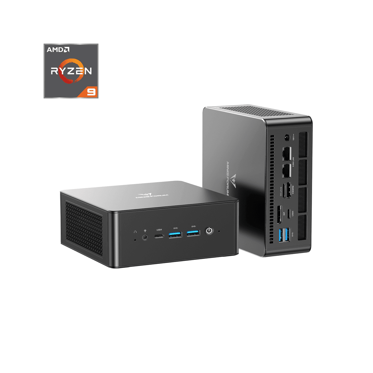 MINISFORUM UM890 Pro | AMD Ryzen™ 9 8945HS Processor, M.2 2280 PCIe4.0 ...
